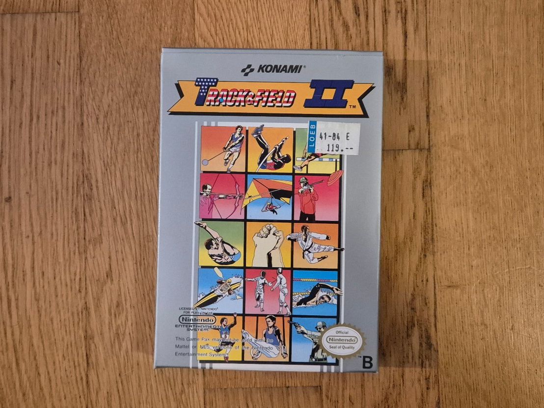 Nintendo NES: Track & Field II - Top Zustand mit OVP! (Gebraucht) in ...