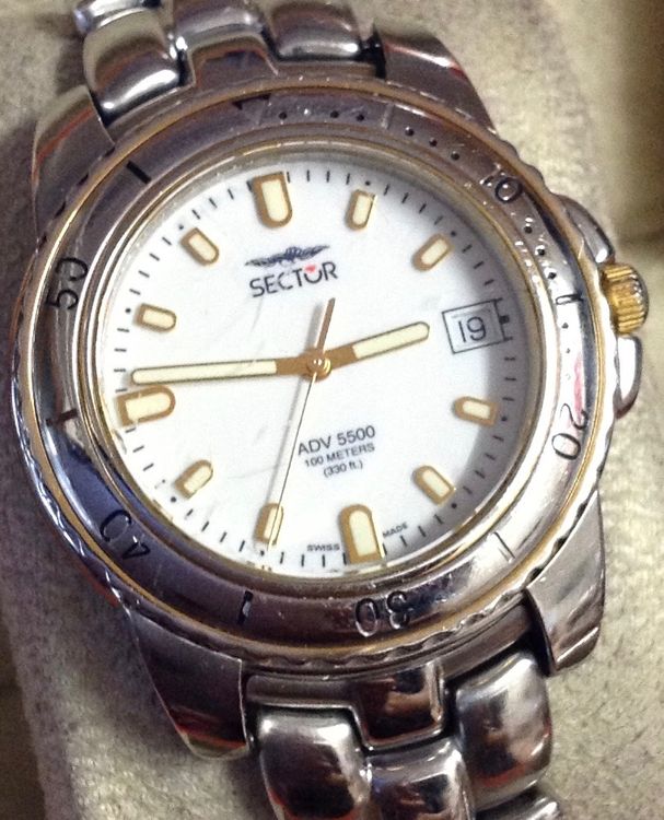 SECTOR ADV 5500 swiss-made Herrenuhr ( Quartz / 41 mm ) | Kaufen auf ...