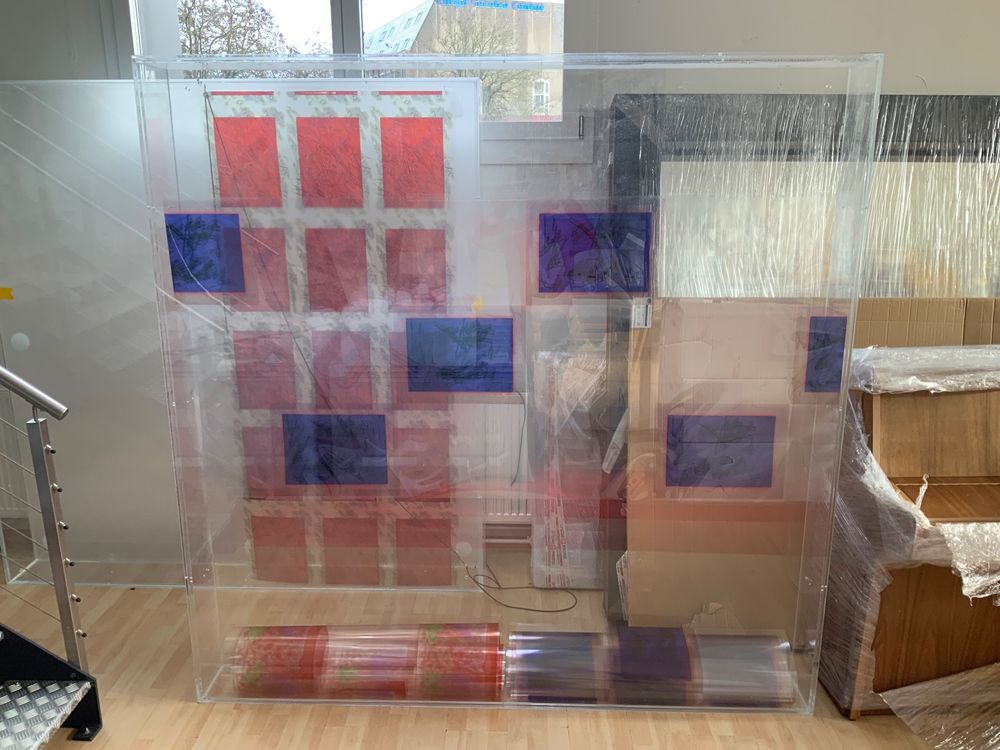 Bilderrahmen Kunst Rahmen Plexiglas Design SCHLEUDERPREIS (Gebraucht ...