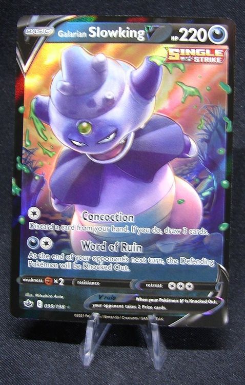 Pokemon Galarian Slowking V - Ultra Rare M / 241 | Kaufen auf Ricardo