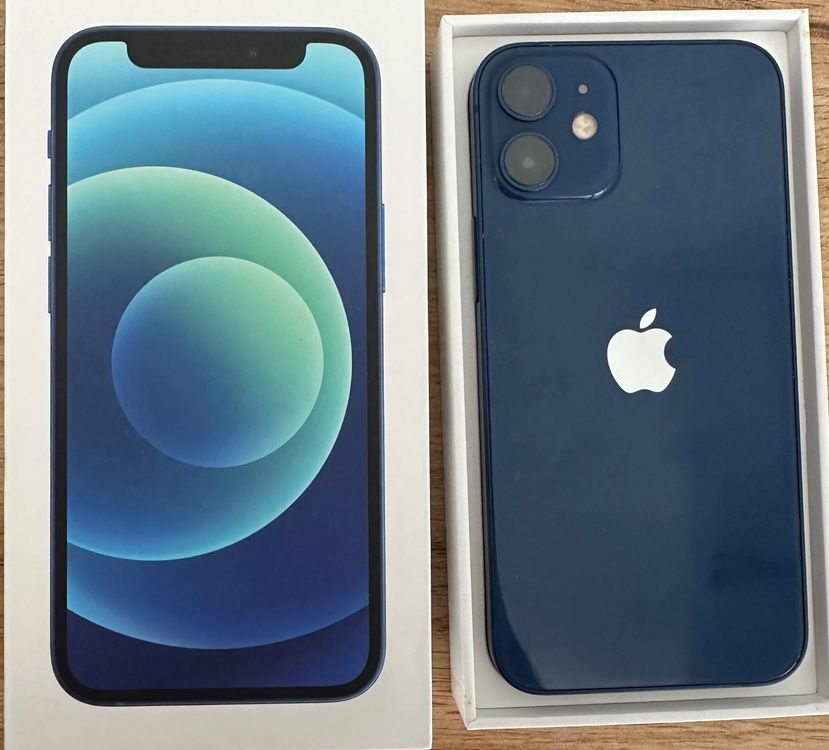 Iphone 12 mini blau 64GB (Gebraucht) in für CHF 350 – mit Lieferung auf ...