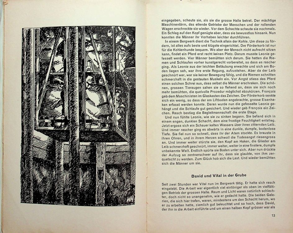 SJW 515 E. Gerter Leonie das letzte Grubenpferd EA 1955 | Kaufen auf ...