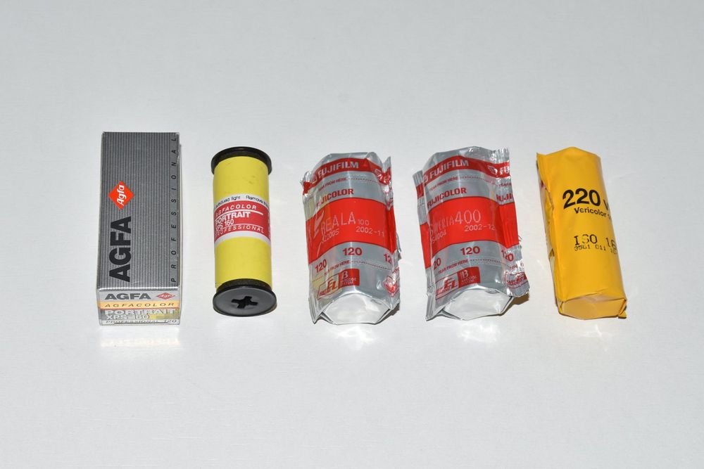 Color Negativ Filme 120 und 220mm (Neu (gemäss Beschreibung)) in ...