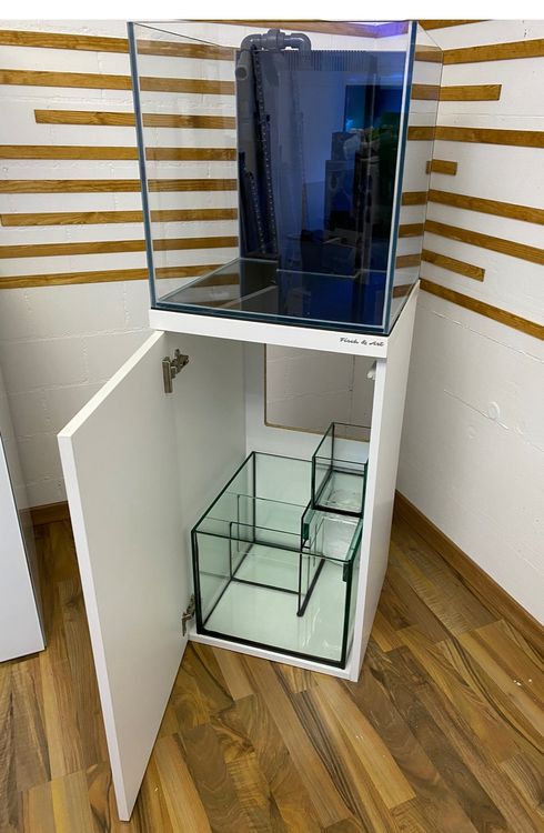 Meerwasser Aquarium 45x45x45 (Neu (gemäss Beschreibung)) in Berikon für CHF 400 – nur Abholung ...