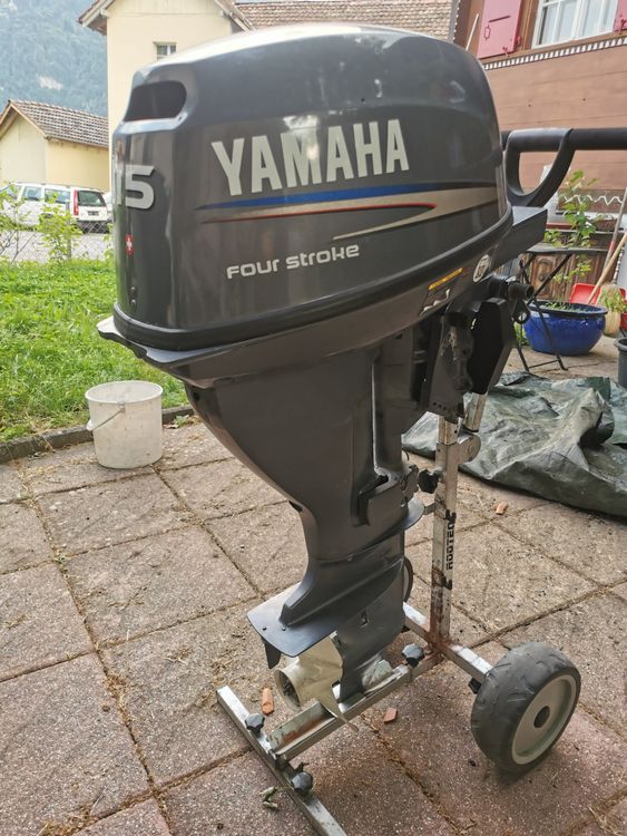 Spannende 15 Ps Bootsmotor Bild