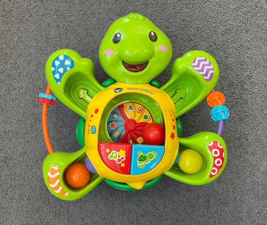 Vtech Ballspiel Schildkröte mit Musik (Gebraucht) in Niederteufen für ...