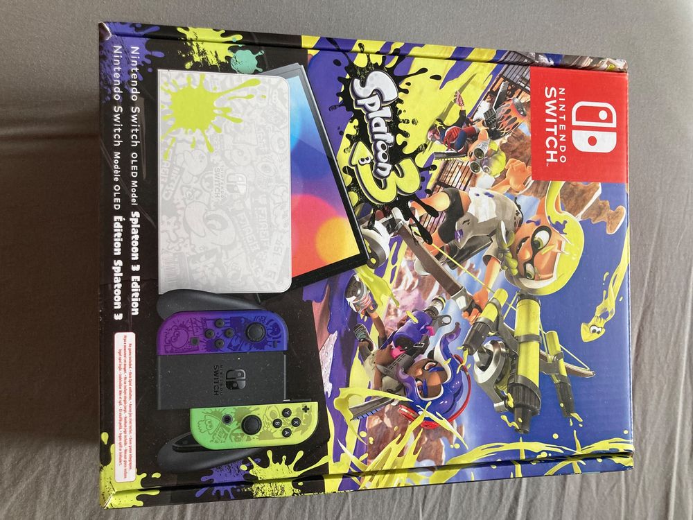 Nintendo Switch OLED Model Splatoon 3 Edition inkl. 3 Games | Kaufen ...