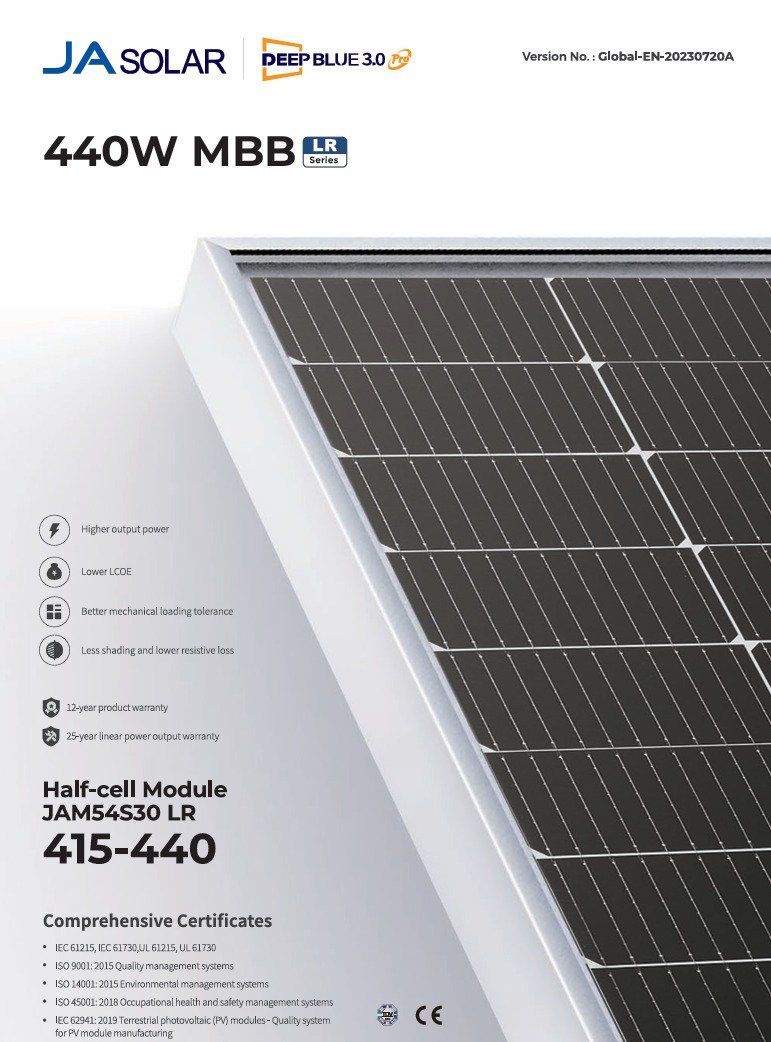 Solaranlage 10800Watt Komplettpaket 10KW Solar Anlage dreiph (Neu und ...