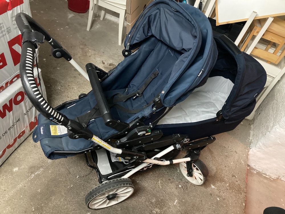 Emmaljunga Doppelkinderwagen / Geschwisterwagen | Kaufen auf Ricardo