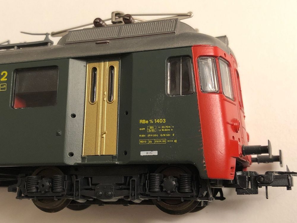 HO Lima SBB RBe 4/4 mit rote Fronten DC (Gebraucht) in Jonschwil für CHF 73 – mit Lieferung auf ...