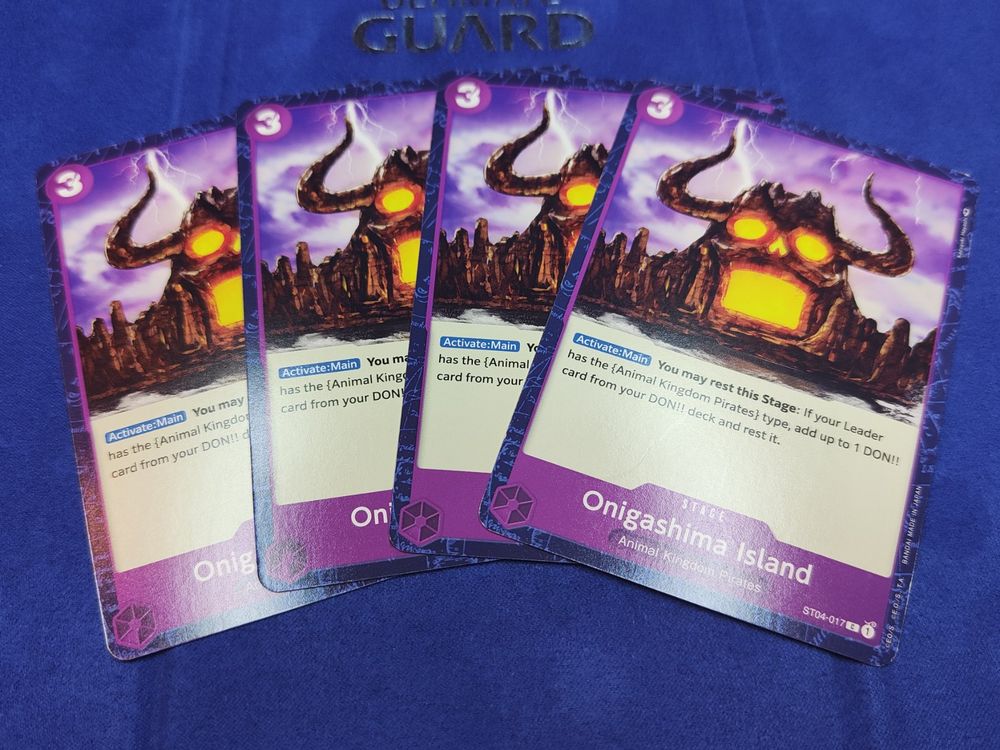 4x One Piece TCG - Onigashima Island Playset | Kaufen auf Ricardo
