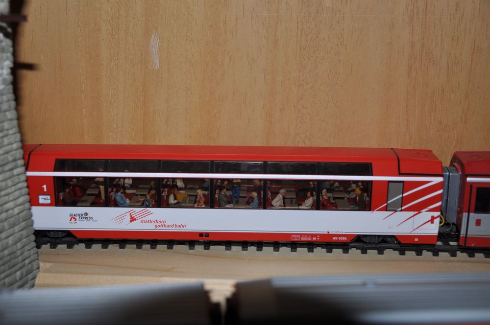 MGB - Bemo HOm - 2 voitures voyageurs panoramiques | Kaufen auf Ricardo