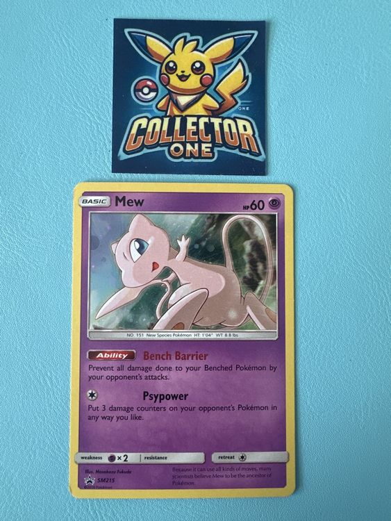 Pokemon Mew 2019 Promo Sun And Moon sehr sehr selten Top (Neu (gemäss ...