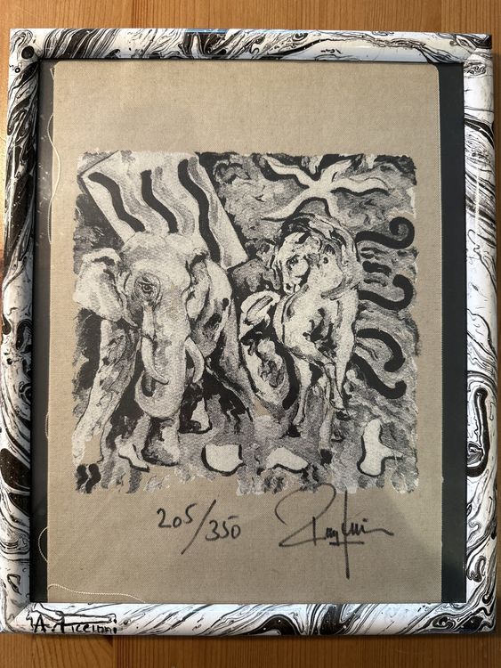 Rolf Knie Bild Elefant und Pferd 205/350 (Gebraucht) in Gelterkinden für CHF 1900 – nur Abholung ...