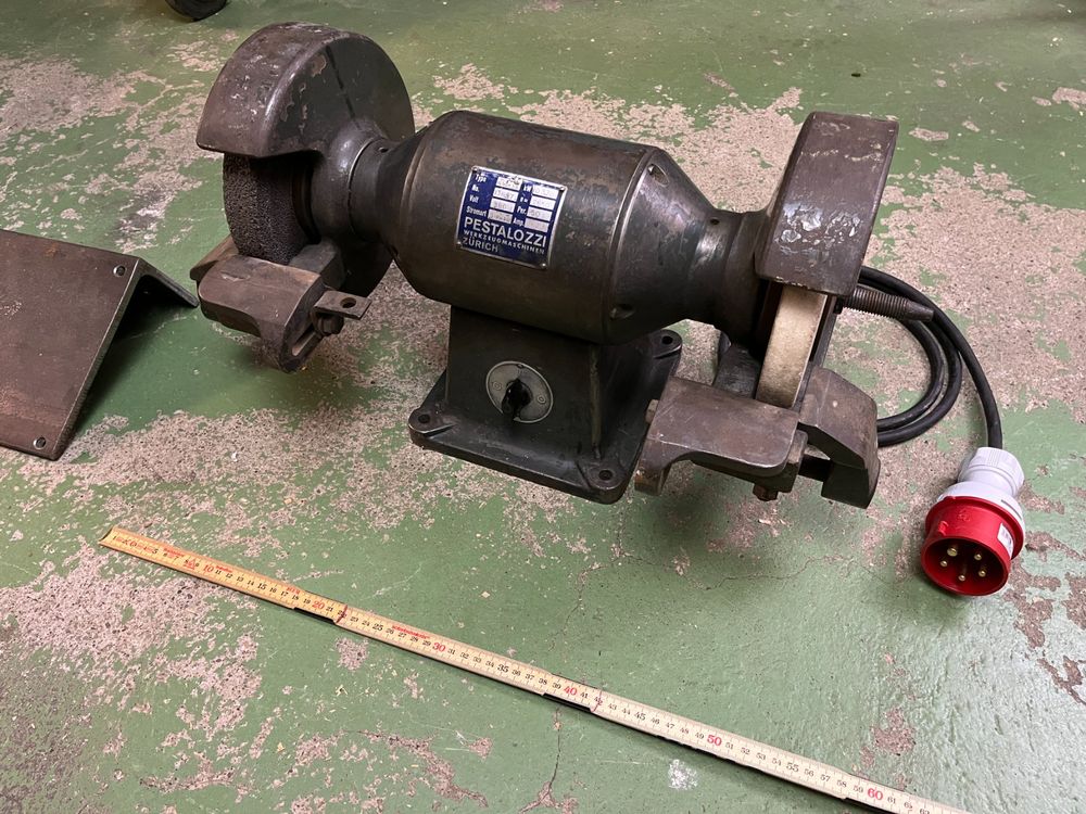 Schleifbock | Doppelschleifer WSDK 38 von Pestalozzi (Gebraucht) in ...