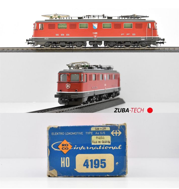 Roco 4195 E-Lok Ae 6/6 SBB H0 GS Analog (Gebraucht) in St. Gallen für CHF 76 – mit Lieferung auf ...