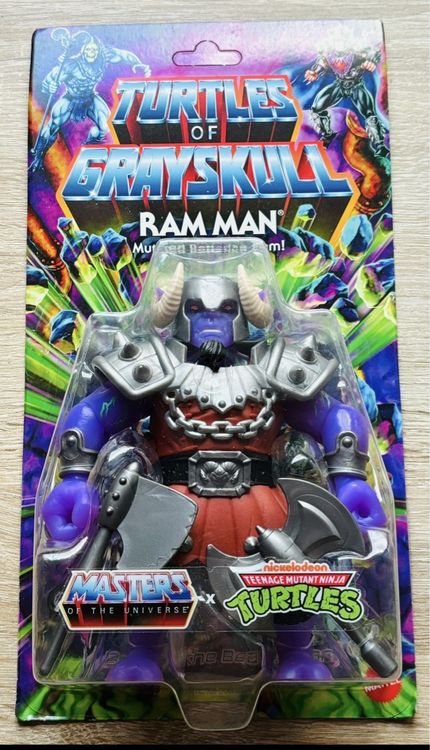 Ram Man Turtles of Grayskull Masters of the Universe Motu (Neu und ...