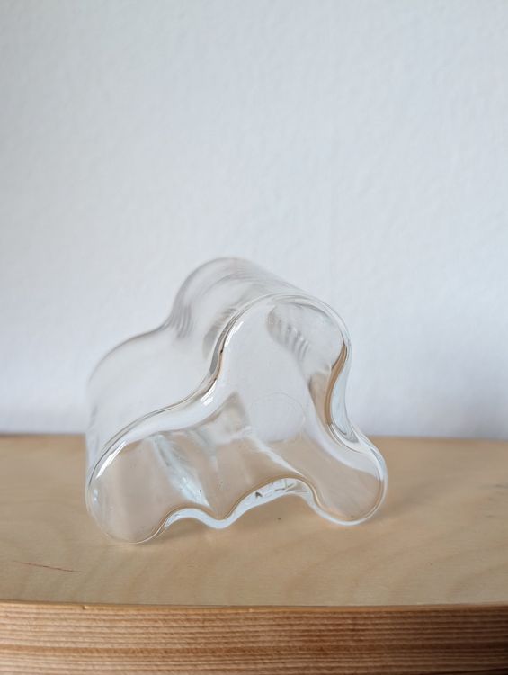 Alvar Aalto / Savoy Vase – Klarglas, signiert, 9,5 cm (Gebraucht) in ...