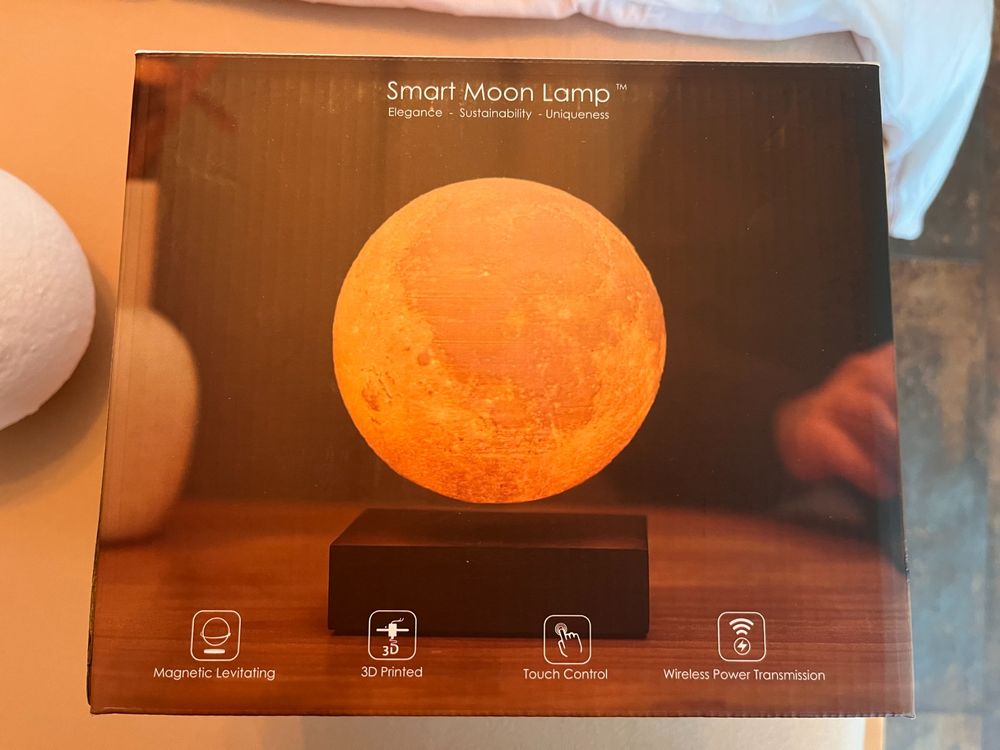 Smart Moon Lamp, 3D LED Mondlampe, Magnetismus (Neu (gemäss Beschreibung)) in Bäch SZ für CHF 30 ...