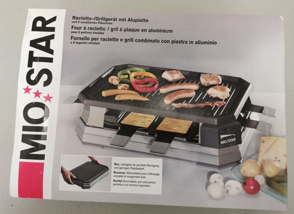 MIO STAR Raclette-Grill, neu, für gemütliche Abende (Neu und ...