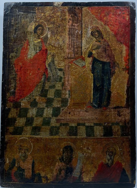 Antike Heilige Ikone Gemälde (Gebraucht) in Root für CHF 415 – mit Lieferung auf Ricardo kaufen