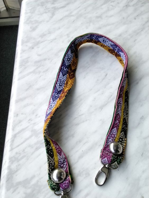 Handgemachte Tragetasche Gurtband (Neu (gemäss Beschreibung)) in Biel/Bienne für CHF 15 – mit ...