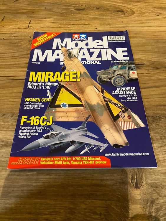 MAG ENG TAMIYA MODEL MAGAZINE 110 DECEMBER 04 (Gebraucht) in für CHF 3. ...
