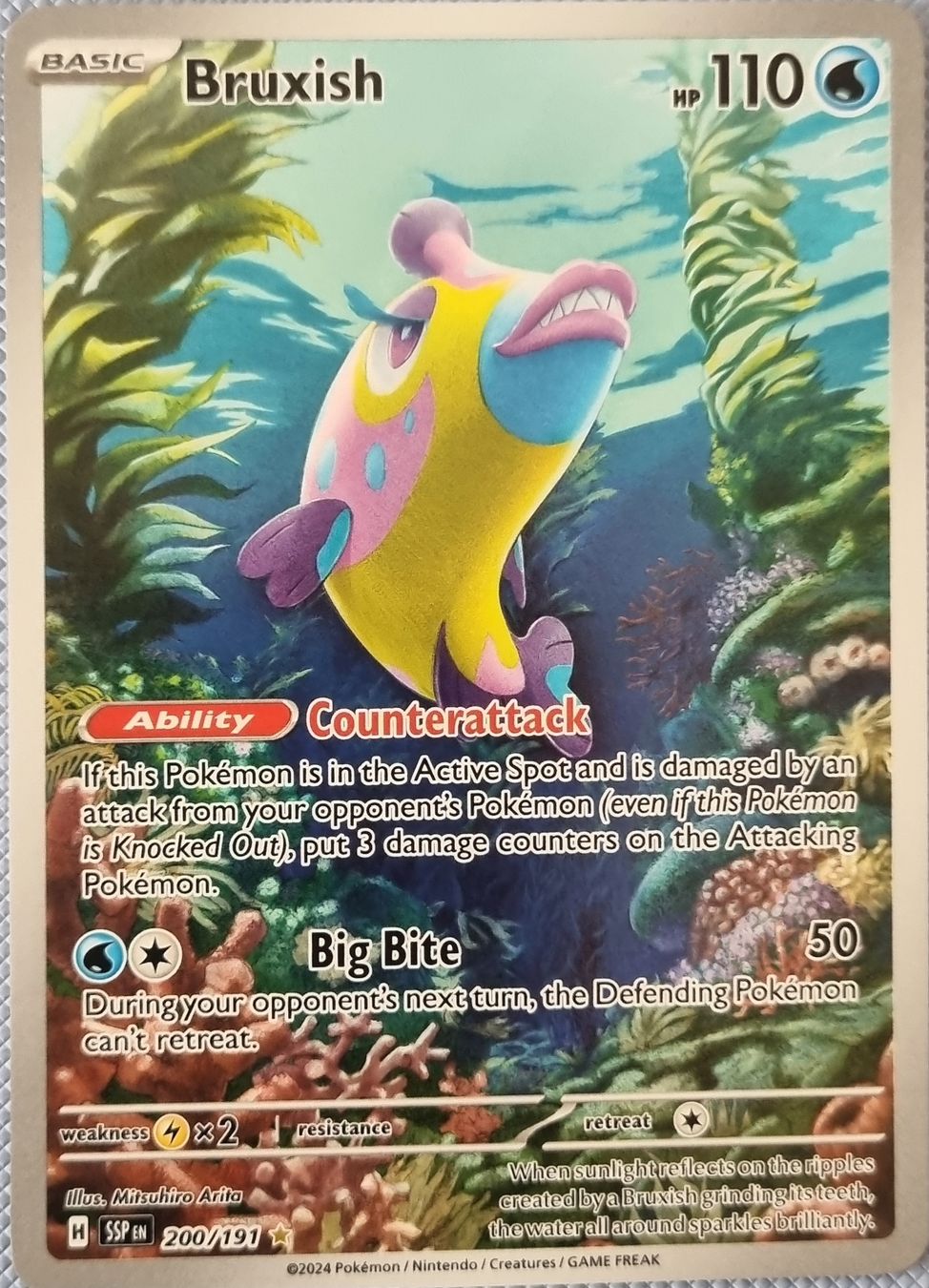 Pokemon Surging Sparks Bruxish IR EN (Neu (gemäss Beschreibung)) in ...