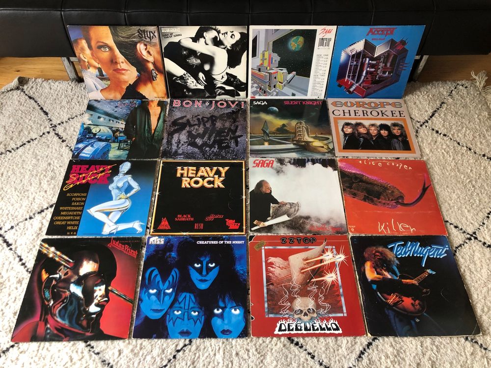 WEIHNACHTS VINYL PAKET 3 - HARD ROCK & HEAVY METAL LP'S (Gebraucht) in ...