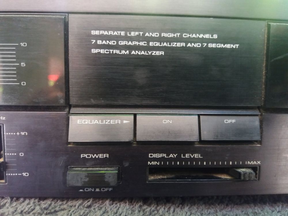 Égaliseur graphique stéréo ONKYO PE-77X noir bon état (Gebraucht) in ...