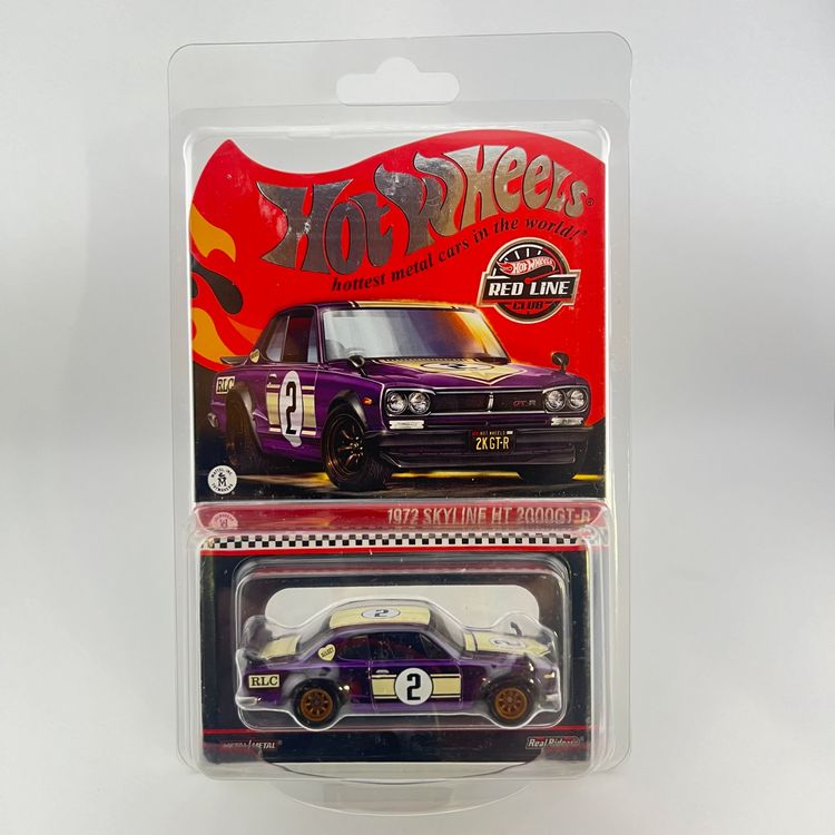 HOT WHEELS RLC 1972 Skyline Ht 2000GT-R / Red Line Club (Neu und ...