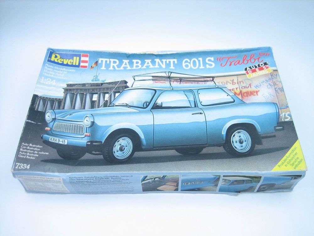 Trabant 601S ,,Trabi'' Modellbausatz 1:24 Revell (D'occasion) à Zürich pour CHF 11 – avec ...