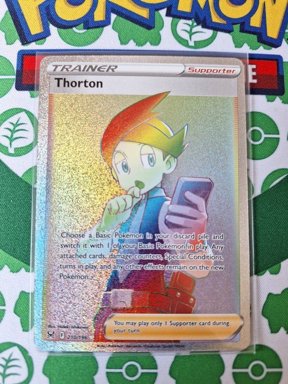 Pokemon Thorton Trainer Rainbow Lost Origin Englisch | Kaufen auf Ricardo