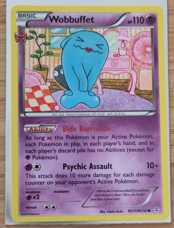 Wobbuffet Pokémon Generations Radiant Collection RC11/RC3 | Kaufen auf ...