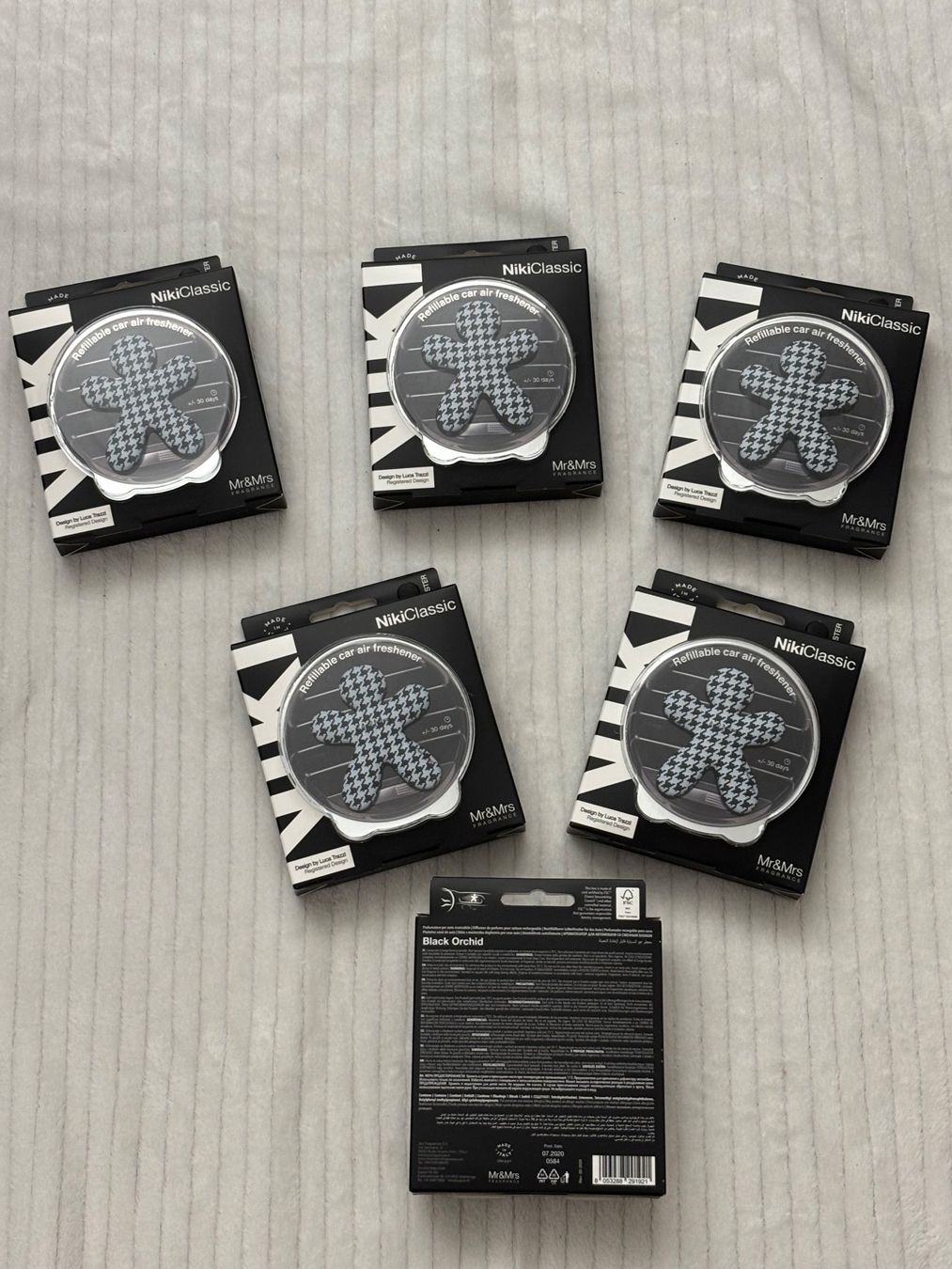 Niki Classic Auto Duft Black Orchid, 6 Stück, Neu! (Neu und ...