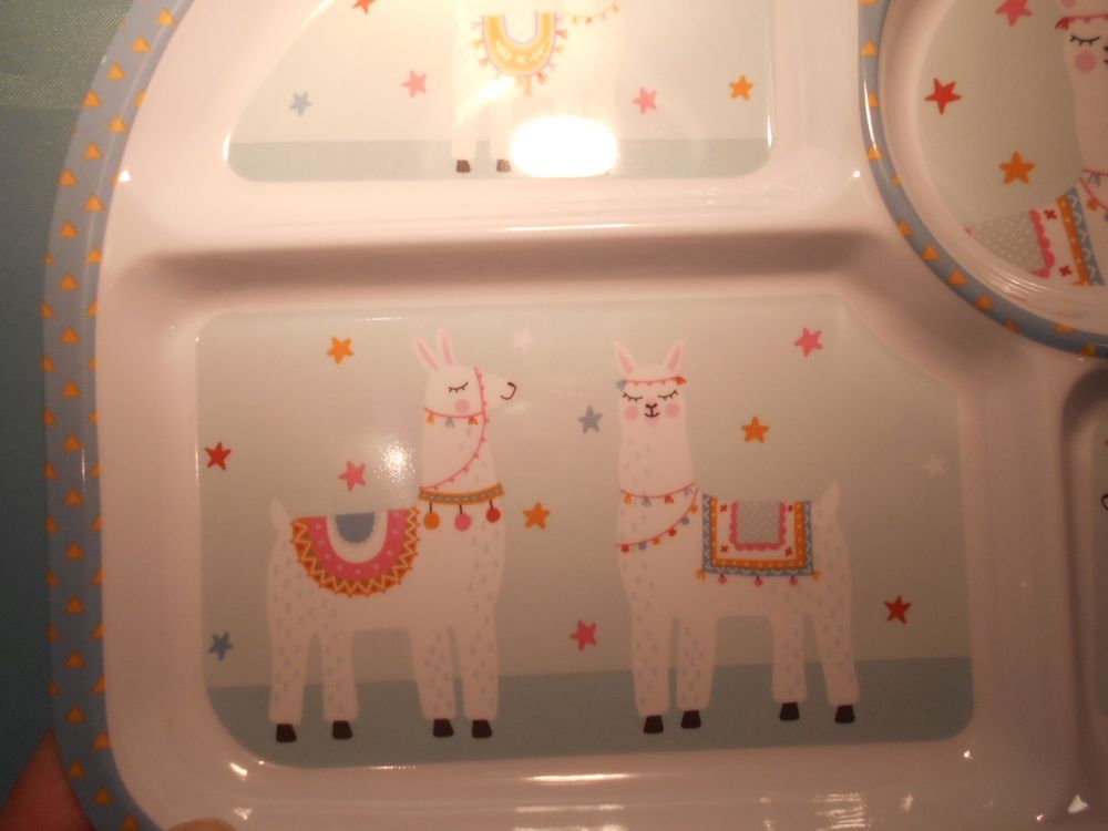 Teller mit Fächer, Lama | Kaufen auf Ricardo