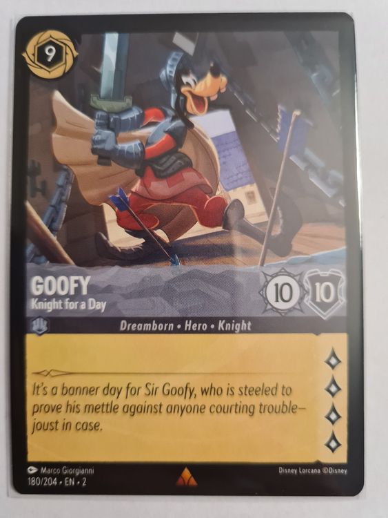 Lorcana, Goofy - Knight for a Day, 180/204-EN-2 | Kaufen auf Ricardo