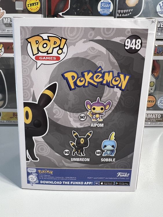 Funko POP! Games Pokémon Noctali Edition Limitée Floquée (Neu und ...