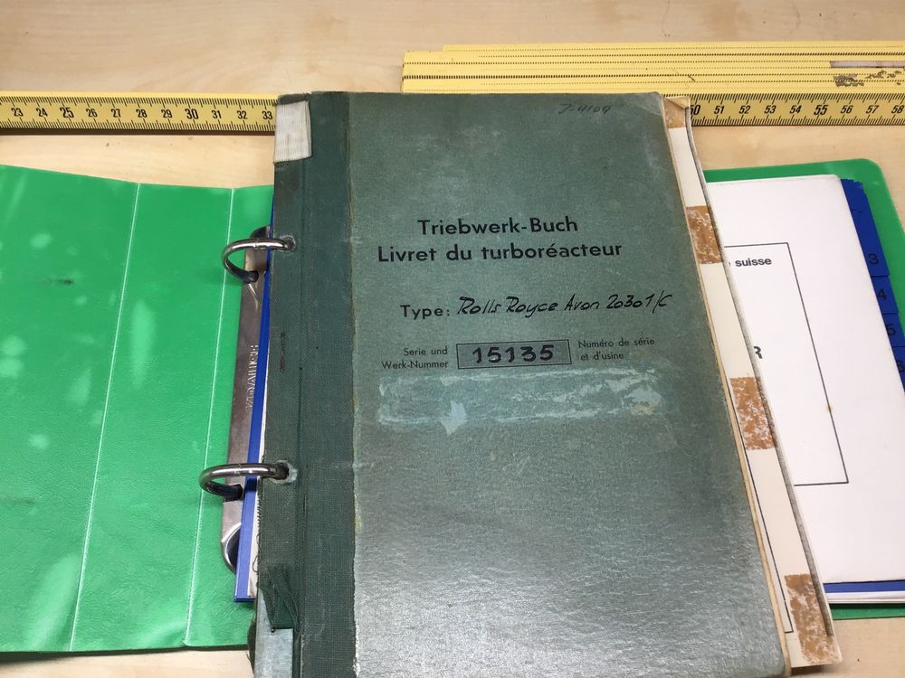 Rolls Royce Avon 20301c Triebwerk-Buch (Gebraucht) in Männedorf für CHF ...