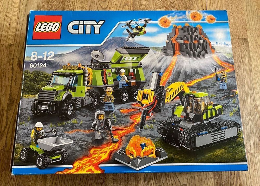 Lego City Vulkan 60124 | Kaufen auf Ricardo