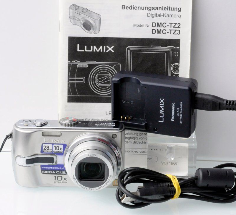 Panasonic Lumix DMC-TZ3 mit Leica Vario-Elmar. 10x Opt. Zoom (Gebraucht) in Nürensdorf für CHF ...