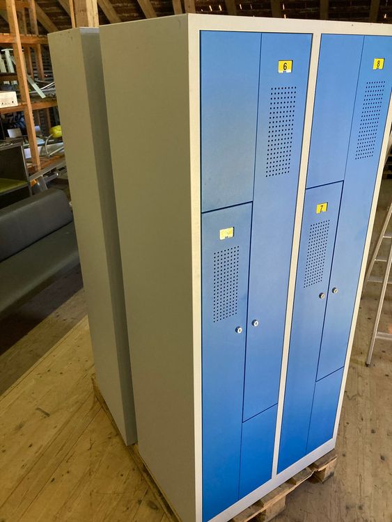 Garderobenschrank Z-Spind abschliessbar gebraucht | Kaufen auf Ricardo