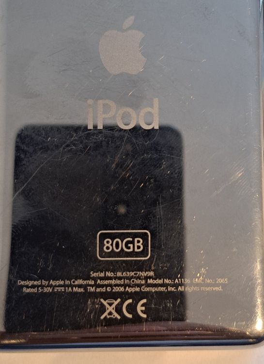 Ipod Classic 80GB Modell MA450FD mit USB Kabel (Gebraucht) in Biel ...