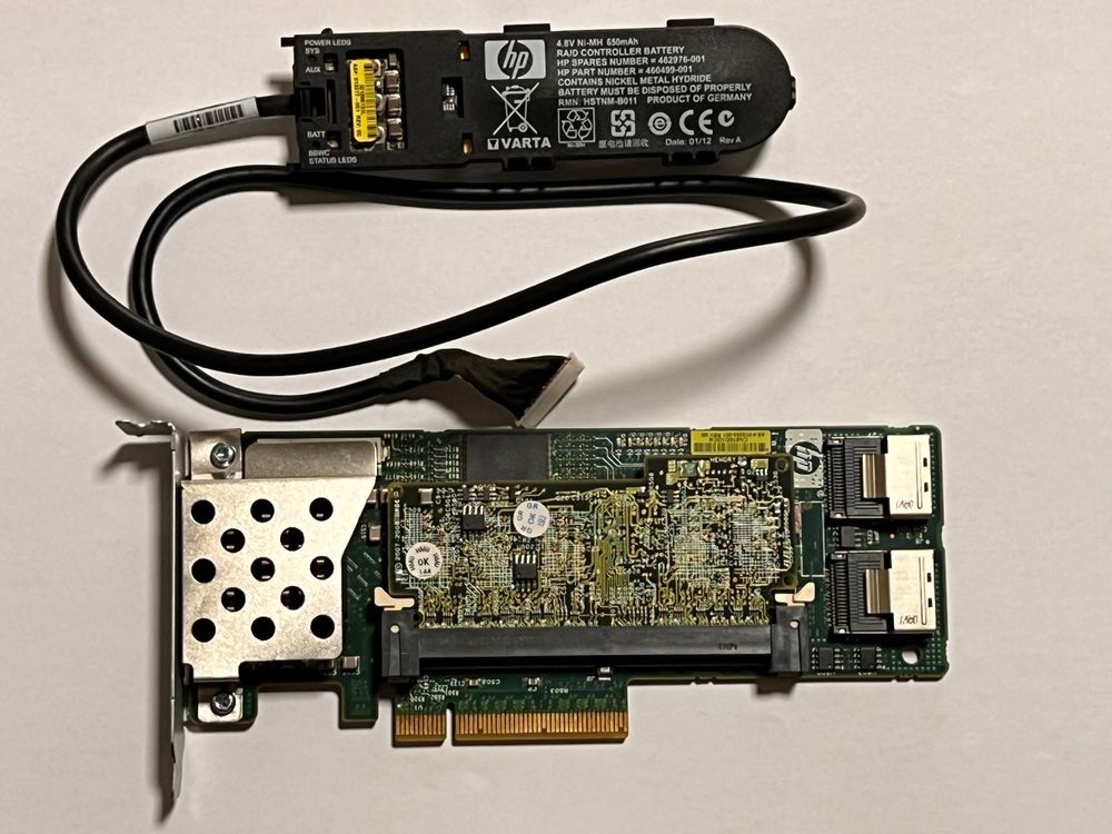 HP Smart Array P410 RAID Controller mit 512MB Cache! (Gebraucht) in Zürich für CHF 22 – mit ...