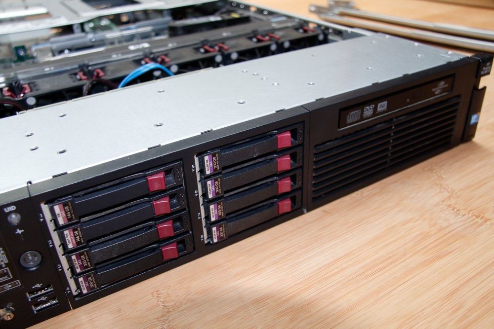 HP Proliant DL380 Gen7 – 2 x Intel Xeon – FC – 72 GB RAM (Gebraucht) in ...