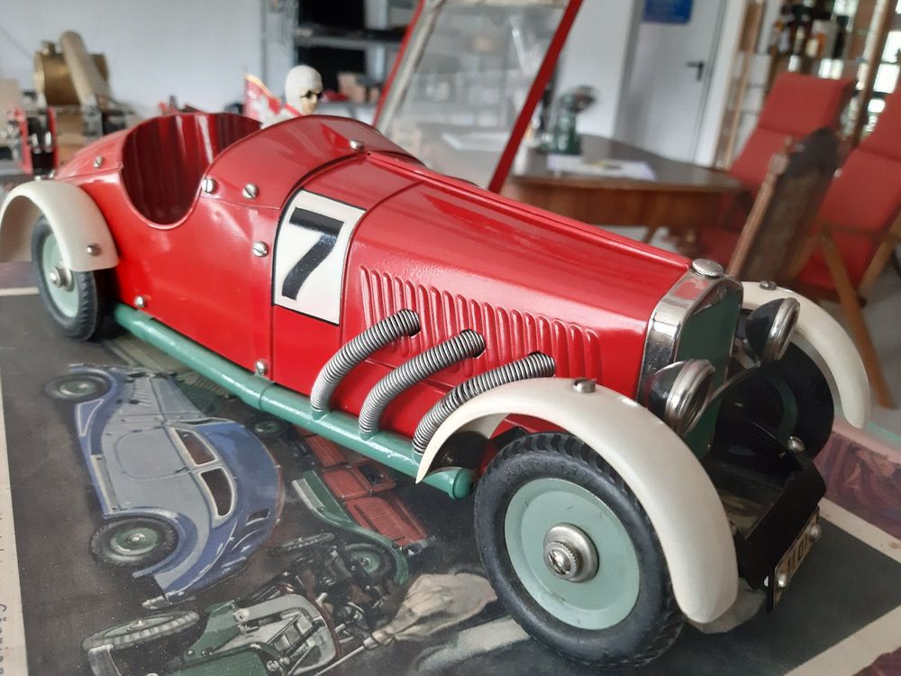 Antike Spielzeuge. Märklin Rennwagen 7 Nr.1107 R (Gebraucht) in Ueken ...