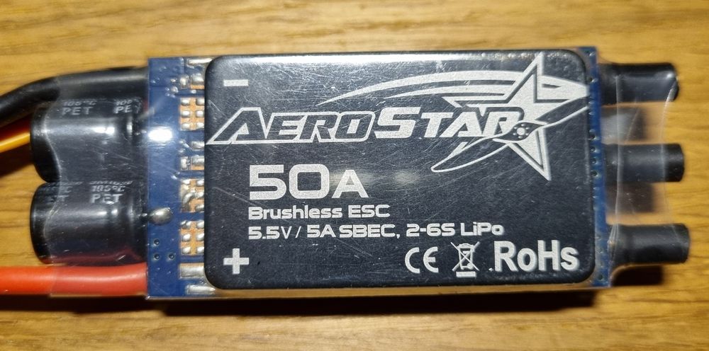 Aerostar Brushless ESC 50A 2-6S Li-Po | Kaufen auf Ricardo