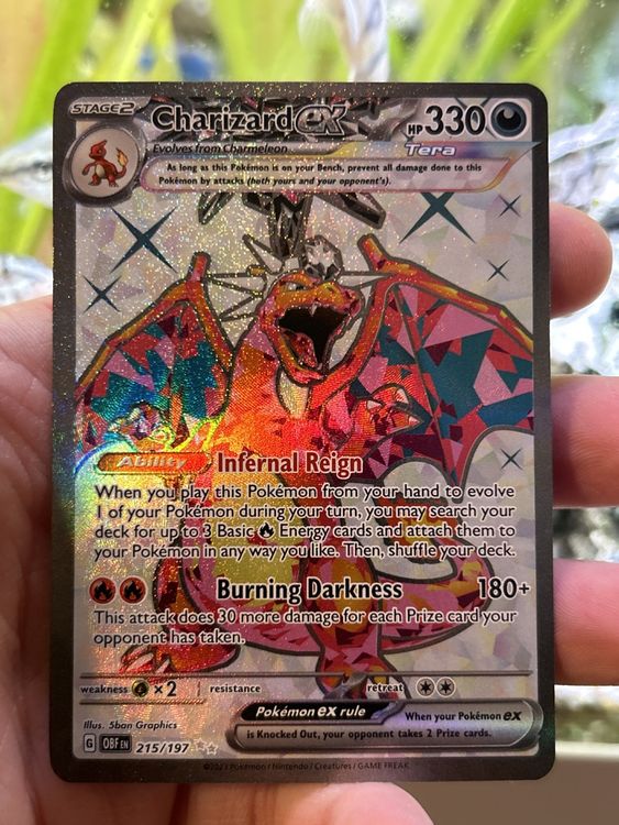 Charizard EX Tera Obsidian Flames (Neu (gemäss Beschreibung)) in Root ...