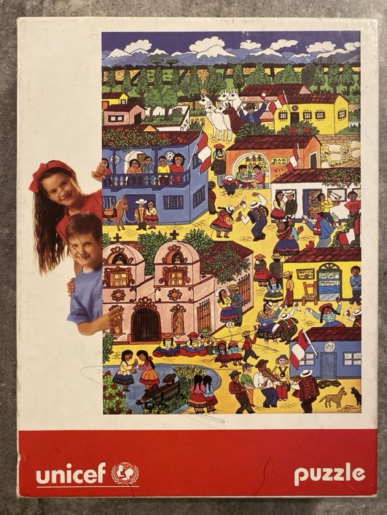 unicef Puzzle bunt Kinderpuzzle Vintage (Neu (gemäss Beschreibung)) in ...