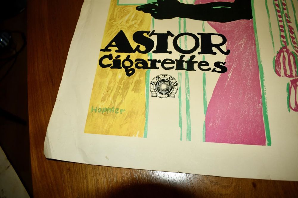 ASTOR CIGARETTES hoppler V-POSTER (Gebraucht) in für CHF 39 – mit ...
